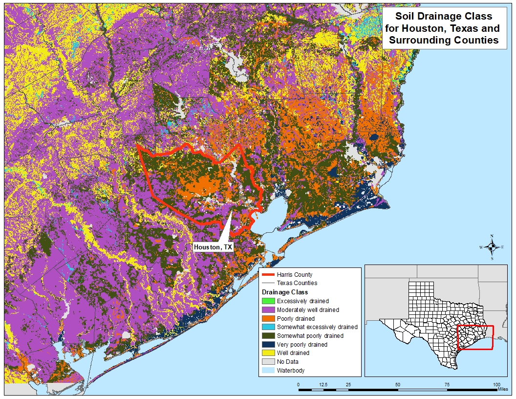 DrainageClass_TX_Counties – Matergenics Soil Service
